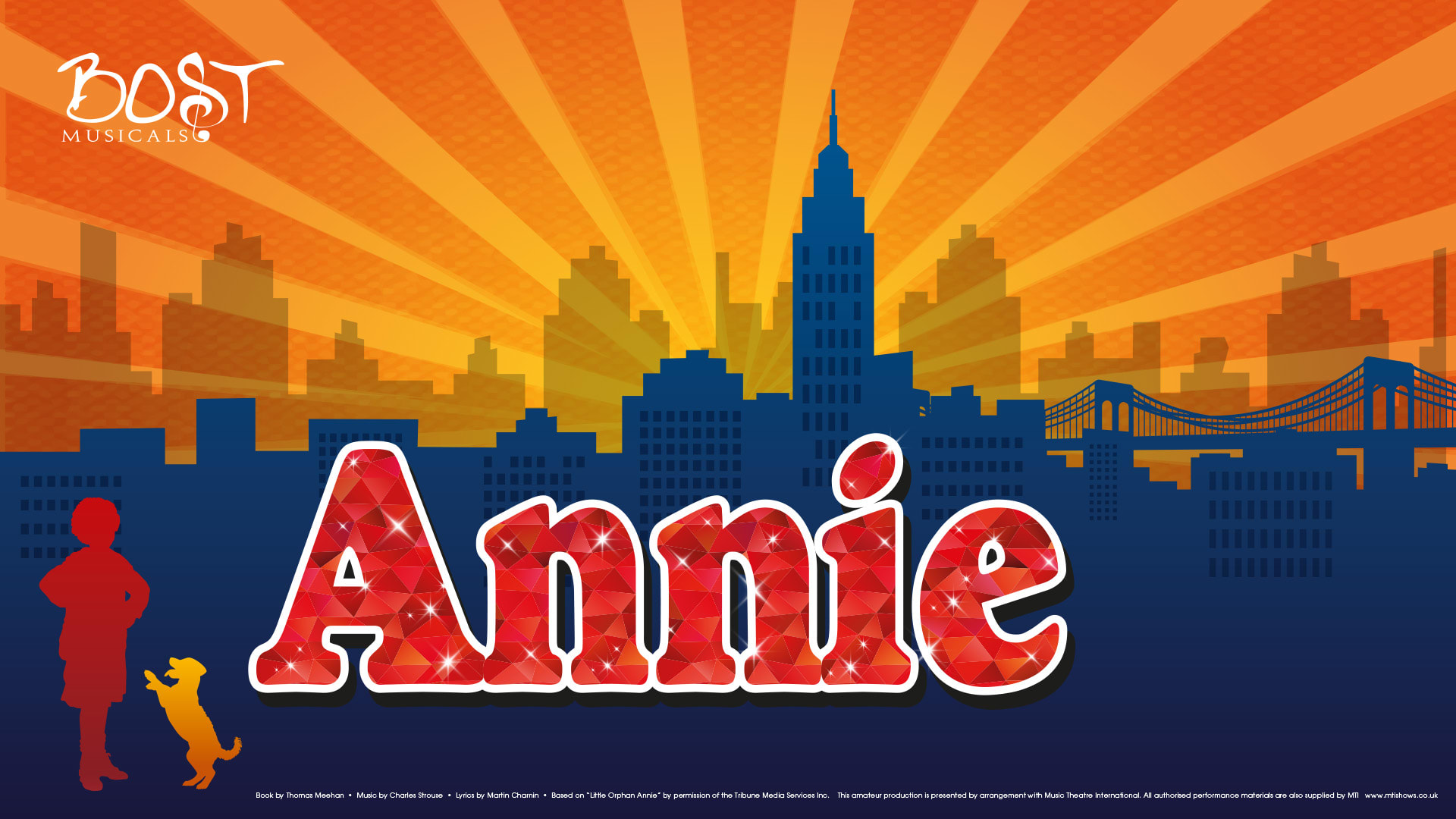 BOST Musicals presents Annie Tickets | Liverpool Empire in Liverpool | ATG Tickets